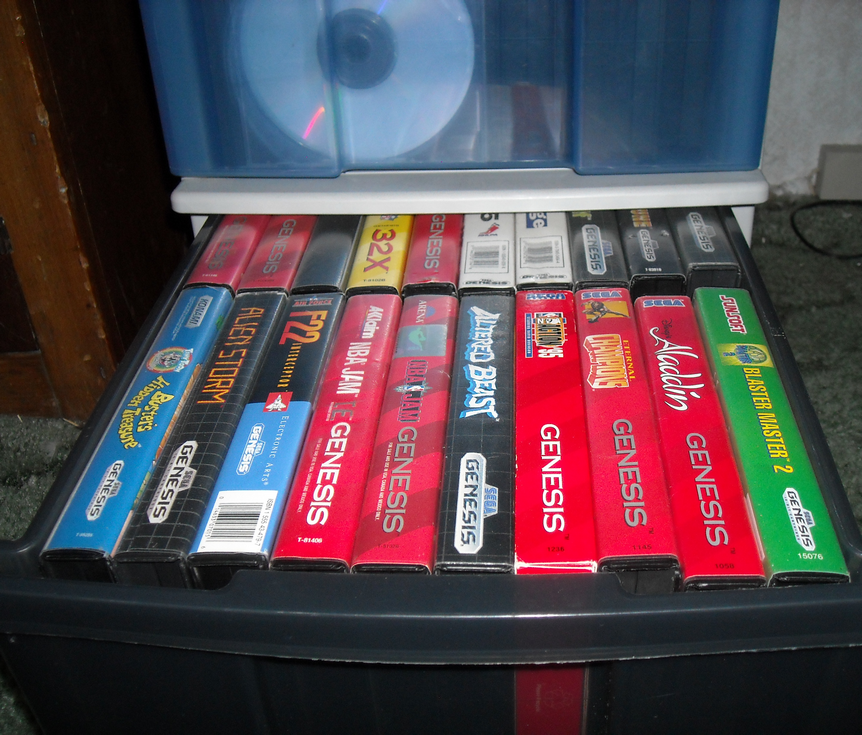 Video Game Storage Part 1