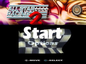 All Star Racing 2 for the Playstation – The Vintage Gamers