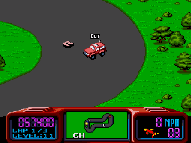 Championship Pro-AM for the Sega Genesis