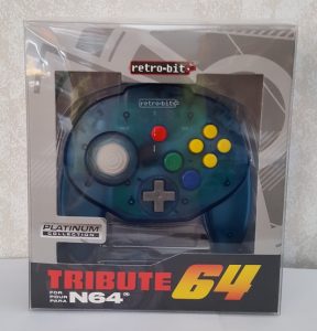 Retro-bit Tribute 64 Controller for the Nintendo 64
